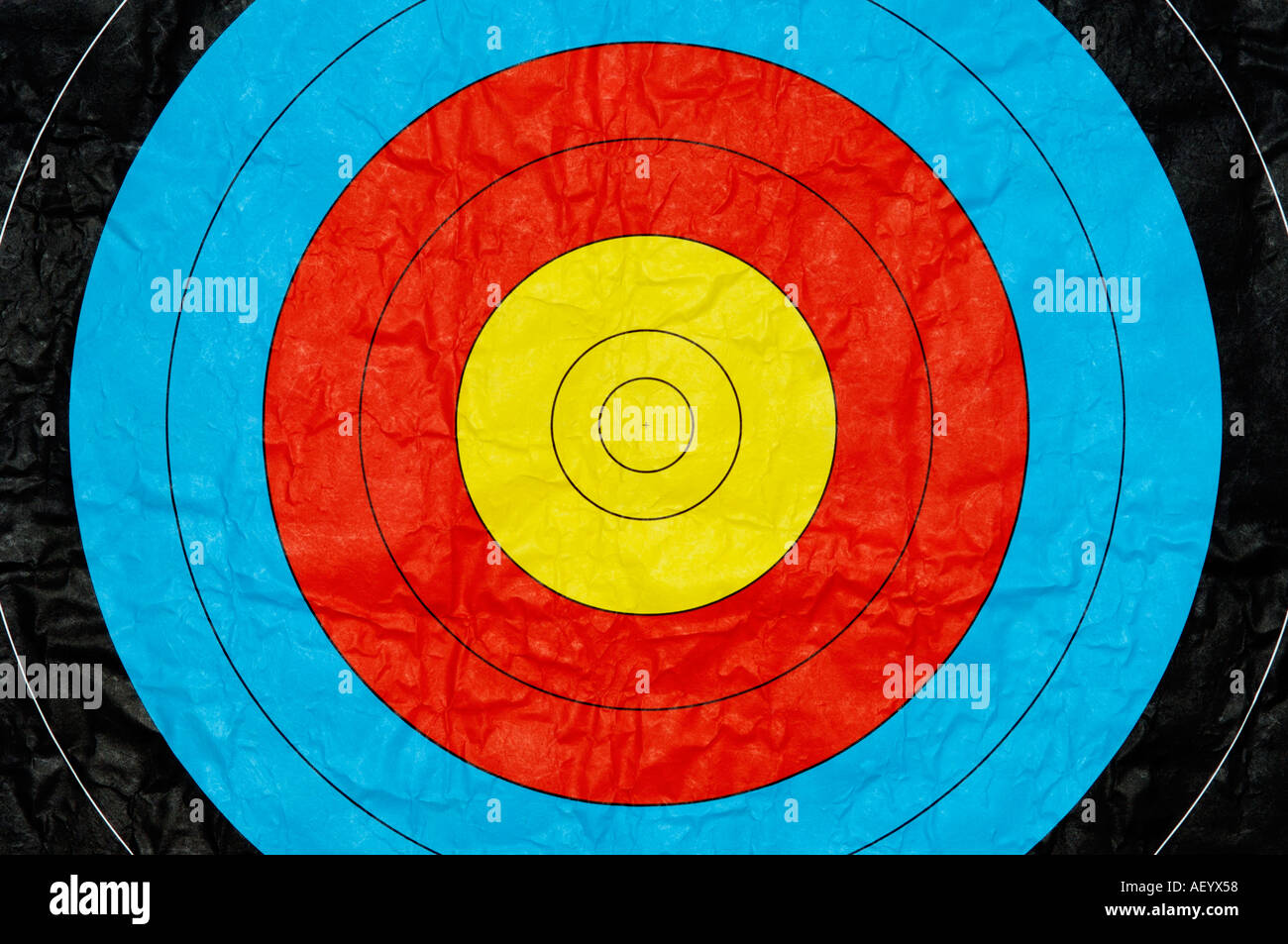 Bullseye Blue Stockfotos und -bilder Kaufen - Alamy