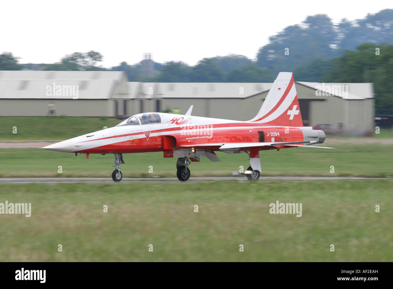 Der Schweiz Luftwaffe Northrop F-5E Tiger II Patrouille Suisse Stockfotografie - Alamy