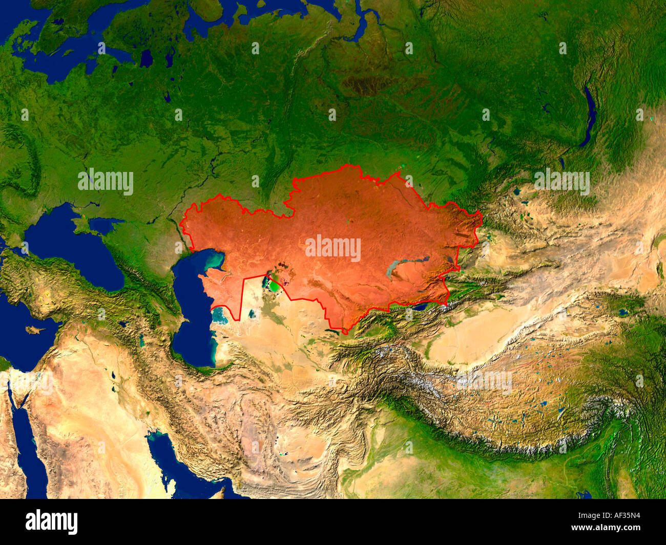 Kasachstan geographie -Fotos und -Bildmaterial in hoher Auflösung – Alamy