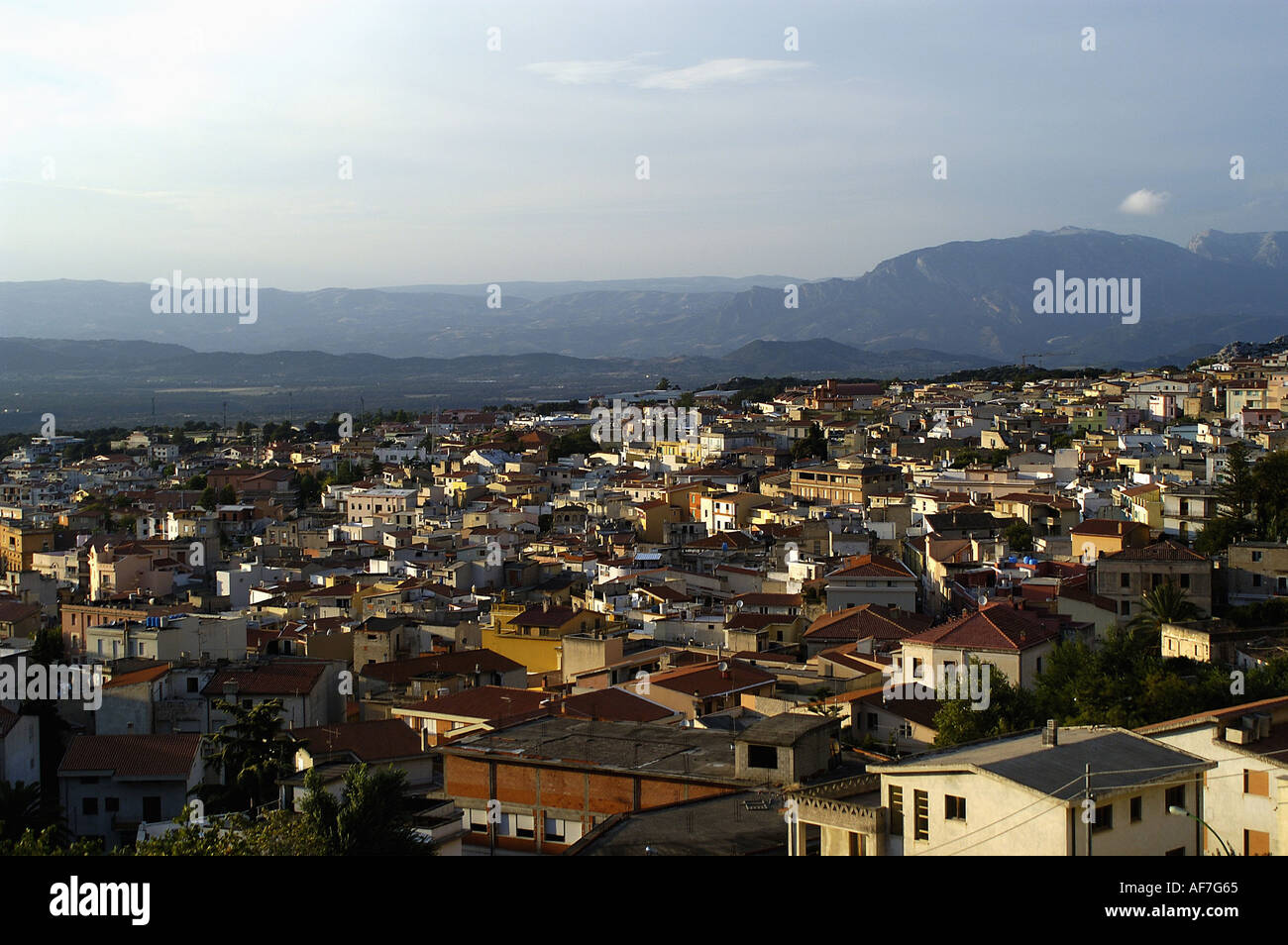 Sardinia dorgali view town -Fotos und -Bildmaterial in hoher Auflösung ...