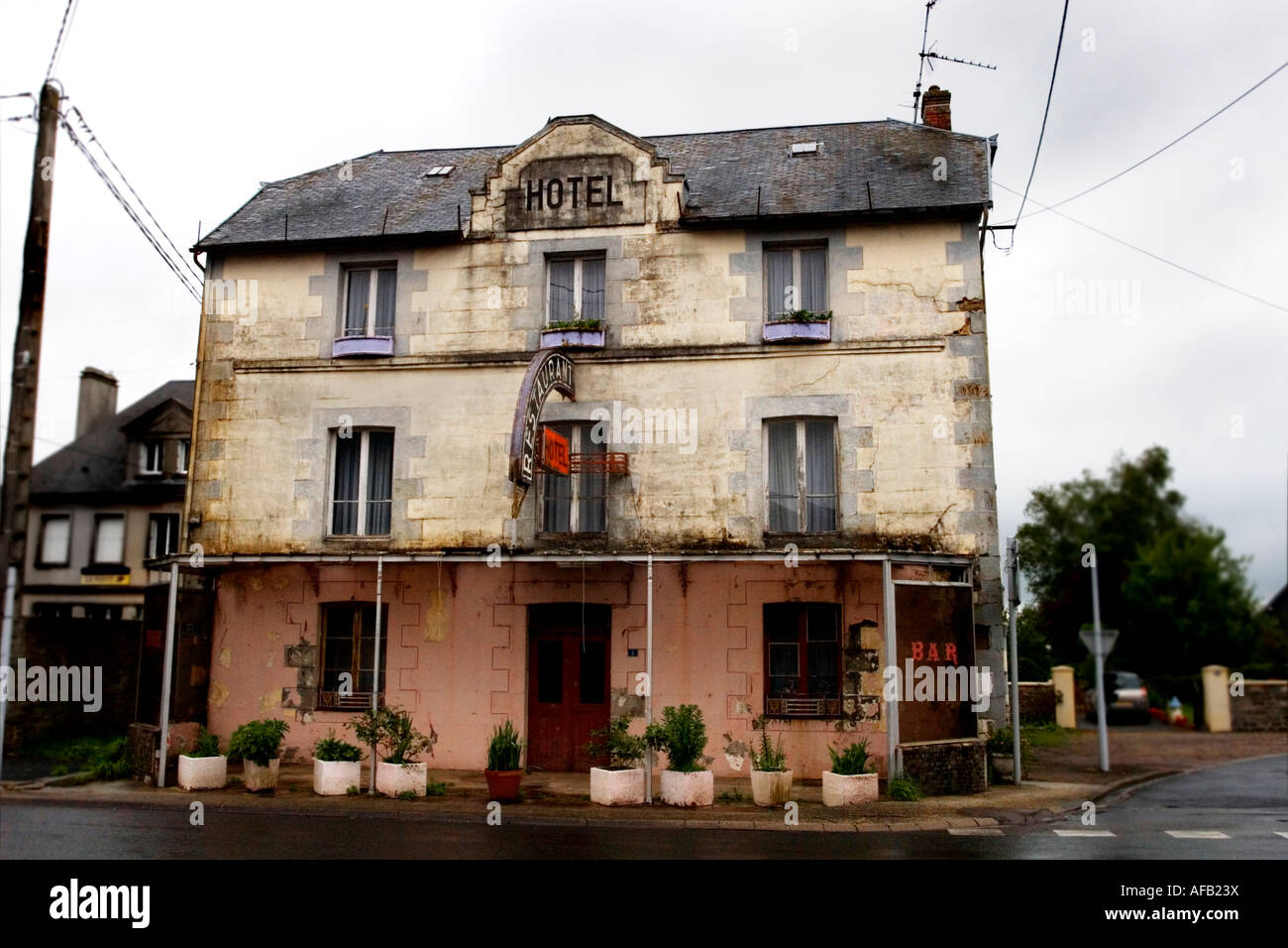 Run Down Hotel Stockfotos und -bilder Kaufen - Alamy