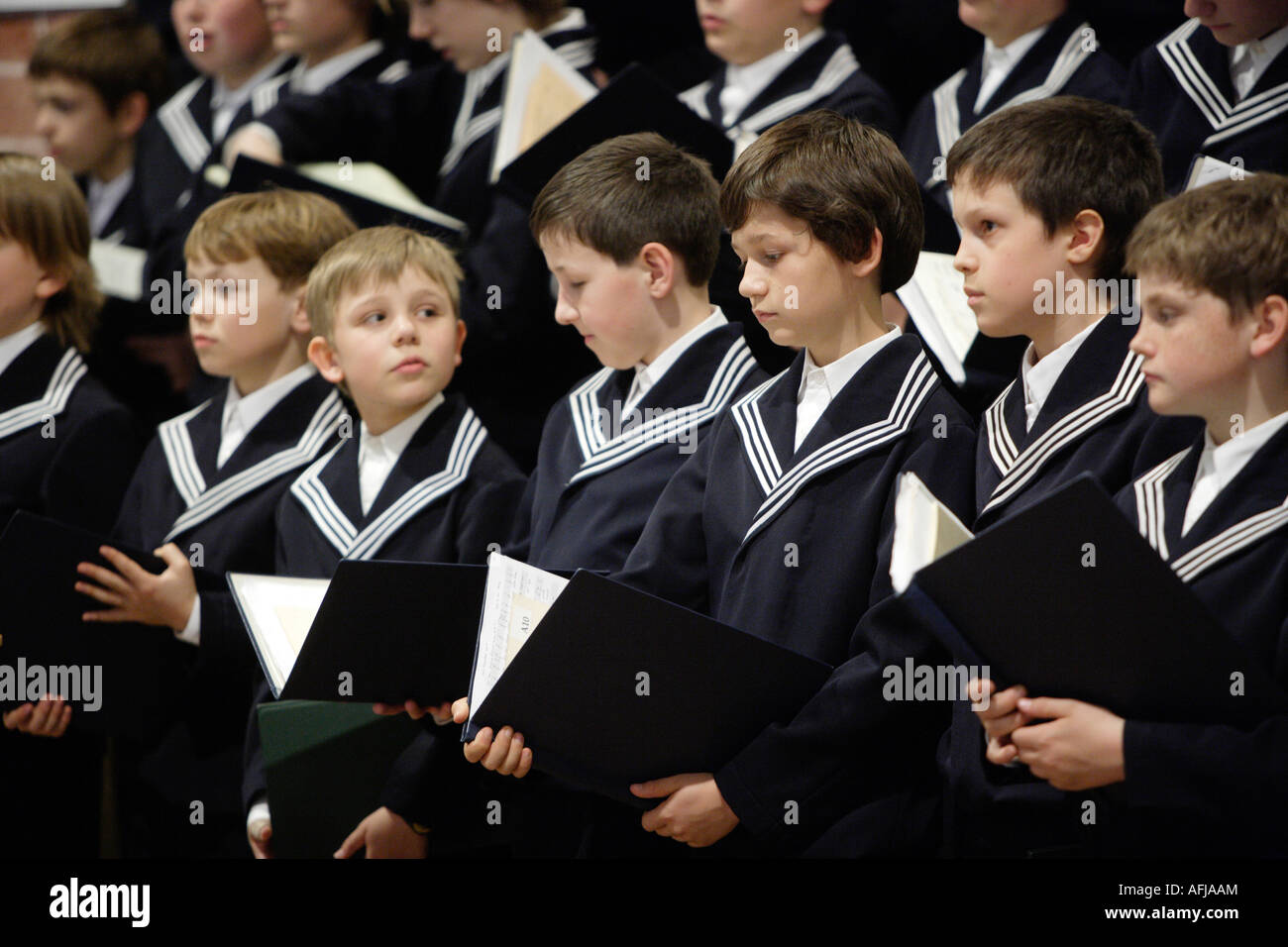Thomanerchor in der Thomaskirche-Kirche Stockfotografie - Alamy