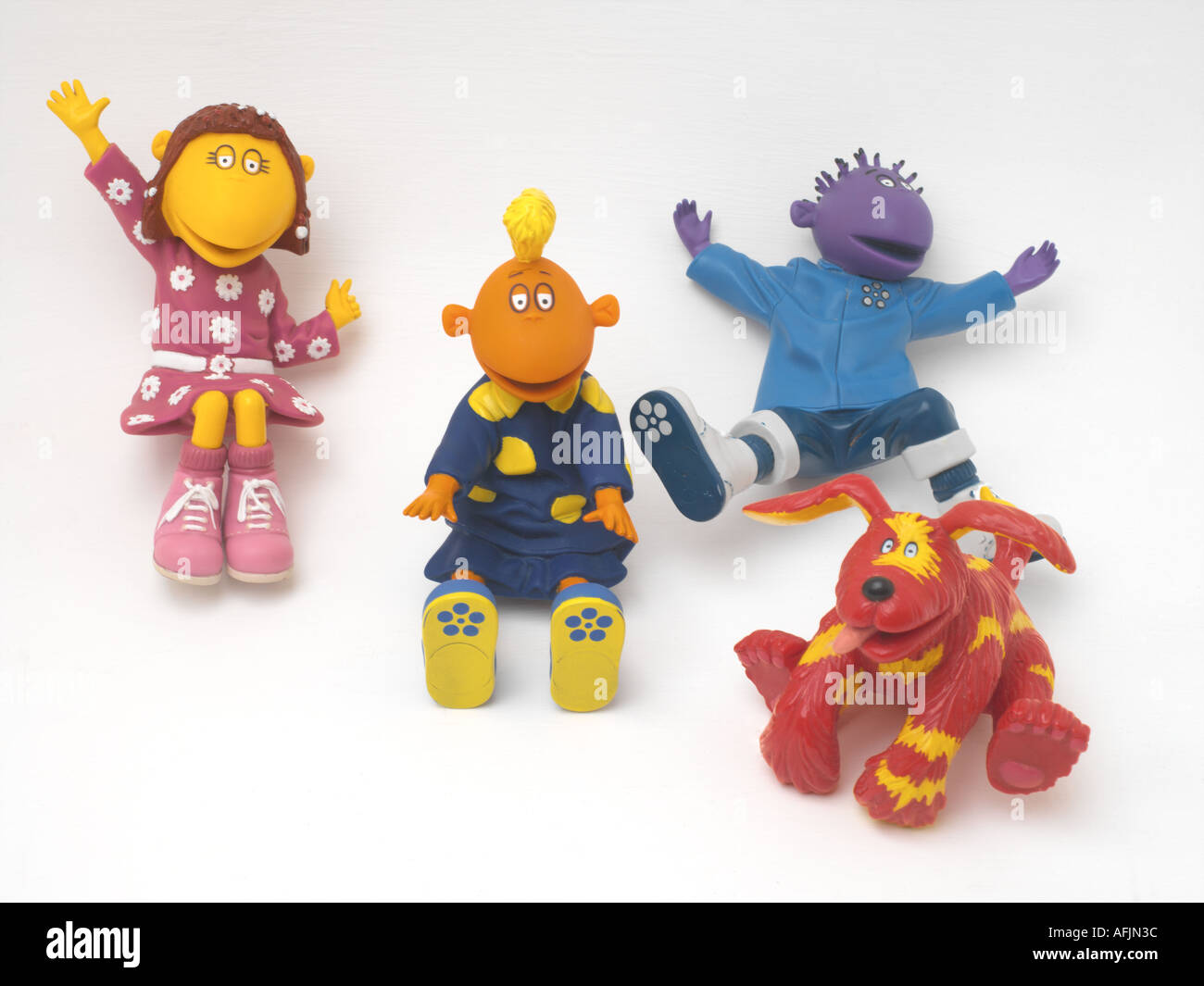 Tweenies Fizz MIlo Jake Doodles Stockfotografie - Alamy
