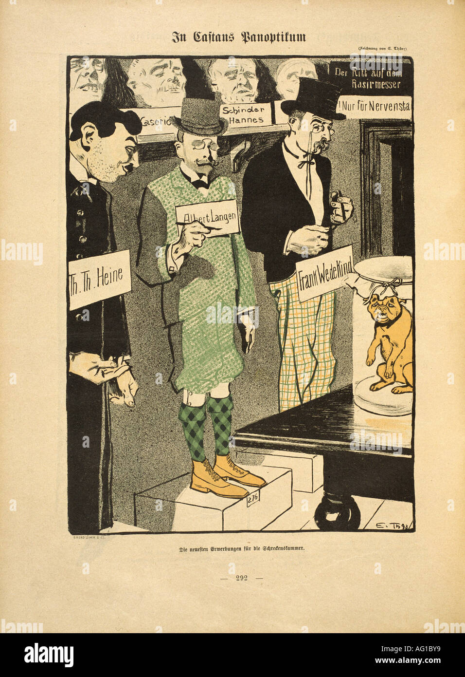 Simplicissimus theodor heine -Fotos und -Bildmaterial in hoher ...