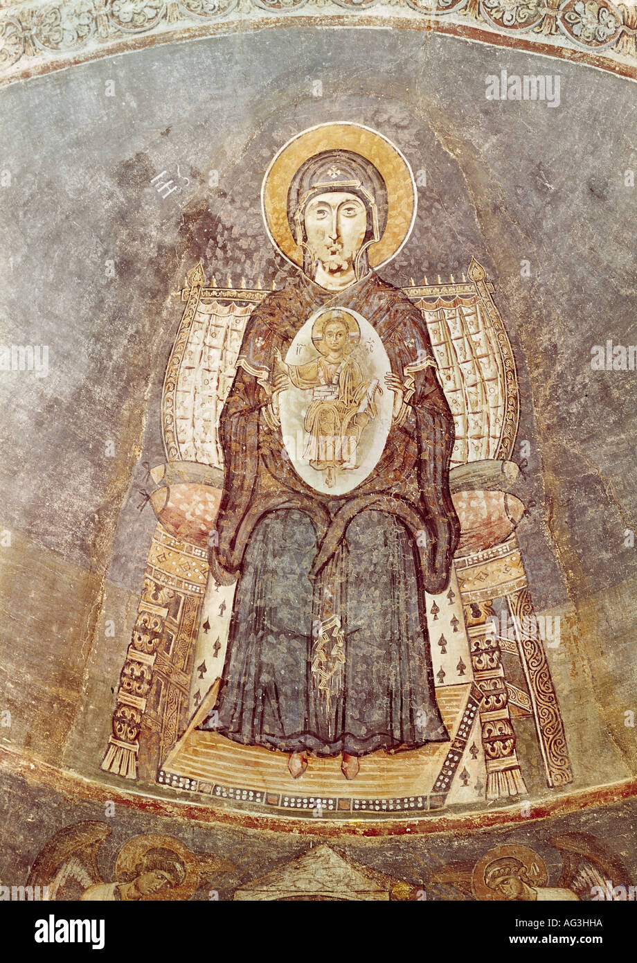 Bildende Kunst, religiöse Kunst, Hl. Maria mit dem Jesuskind, 1037-1056 ...