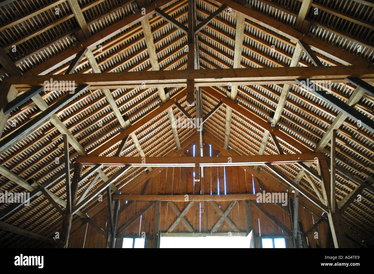 Dachstuhl Pfettendach Stockfotos und -bilder Kaufen - Alamy