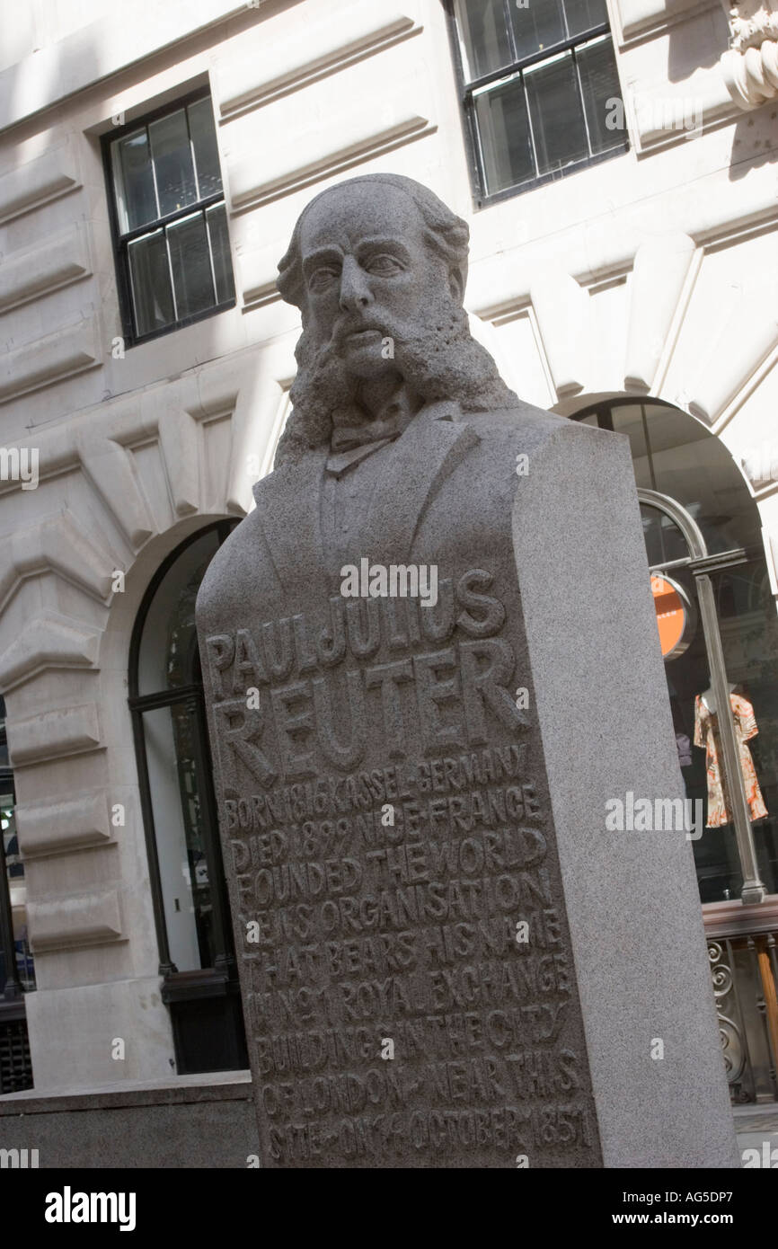 Paul reuter statue -Fotos und -Bildmaterial in hoher Auflösung – Alamy