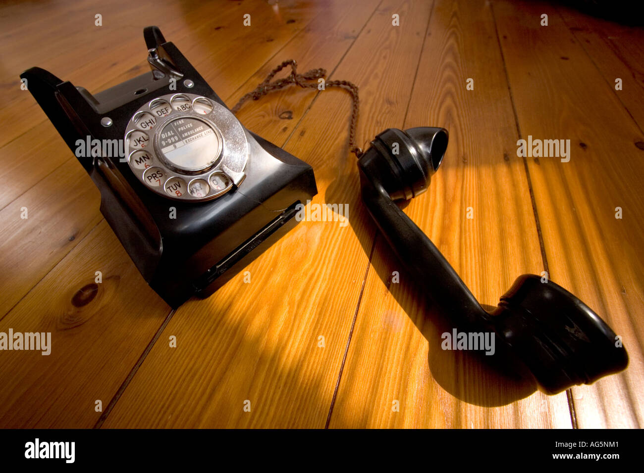 Bakelite Telephone 1950s Stockfotos und -bilder Kaufen - Alamy
