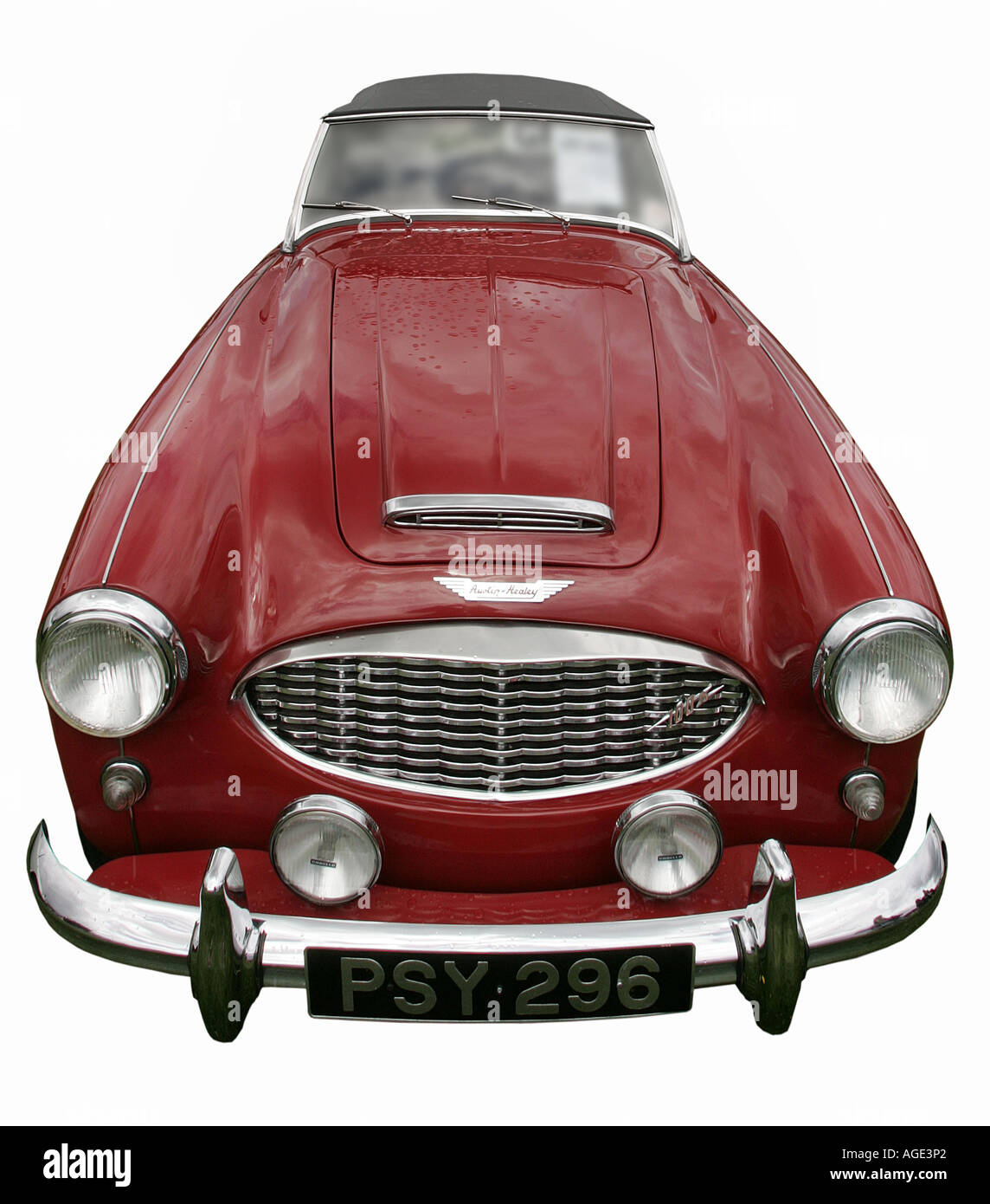 Rotes oldtimer detail Ausgeschnittene Stockfotos und -bilder - Alamy