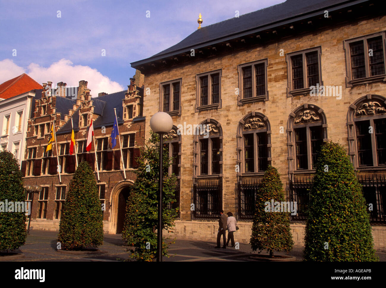 Belgische Volk, Touristen, Besucher, Besuch, Rubens Haus, rubenshuis ...