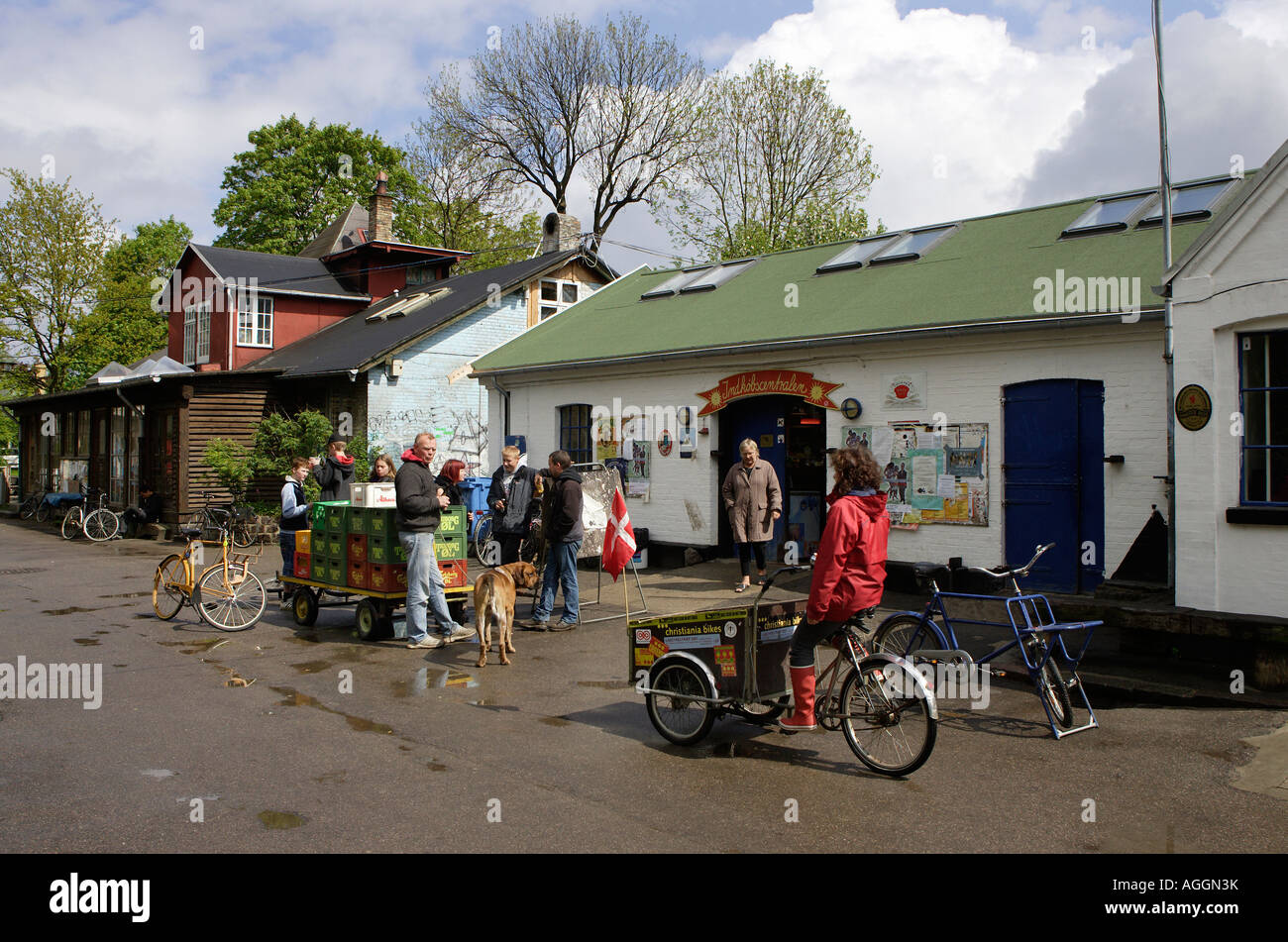 Christiania Zyklus Stockfotos und -bilder Kaufen - Alamy
