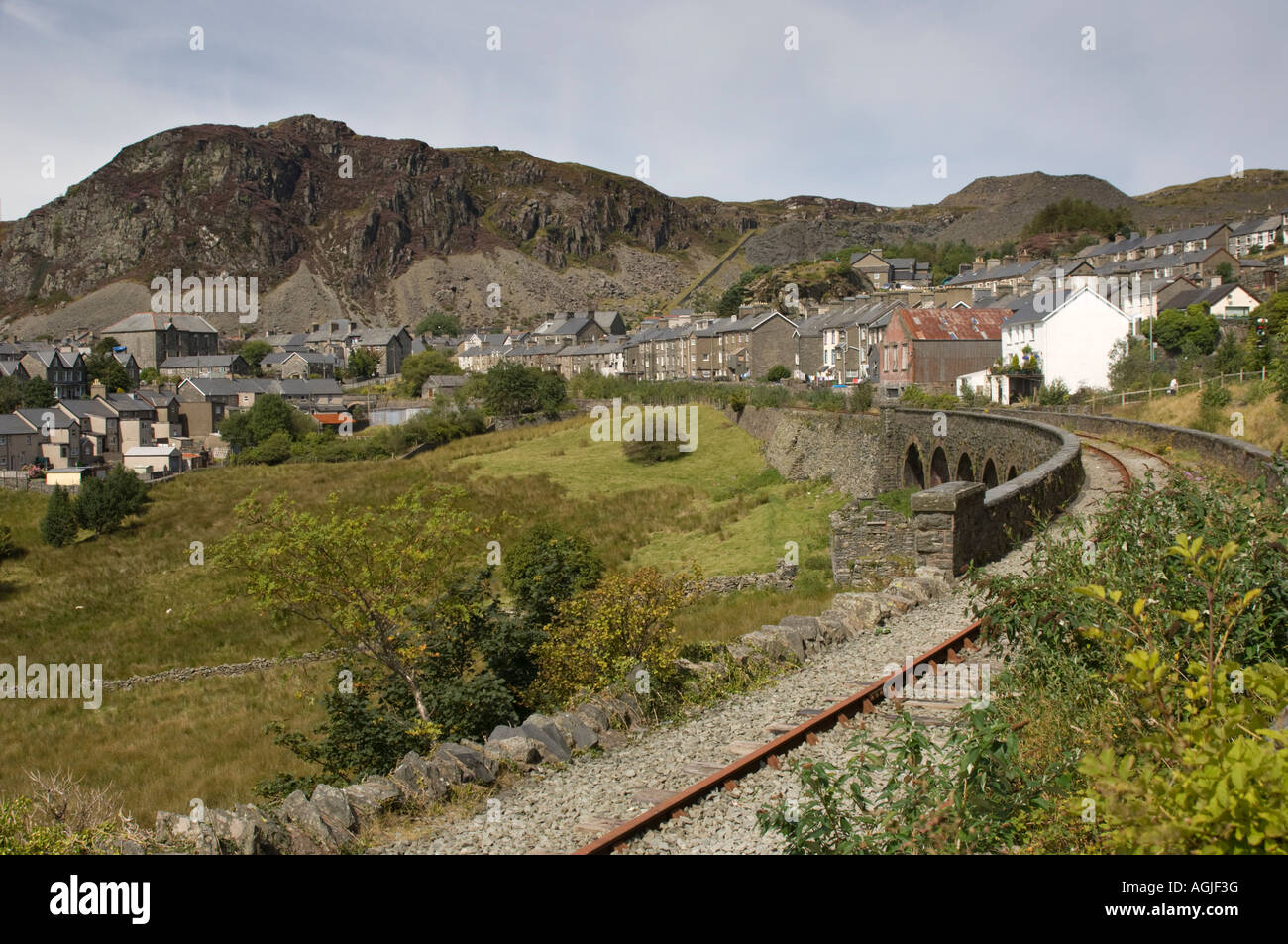 Wales slate quarry railway -Fotos und -Bildmaterial in hoher Auflösung ...