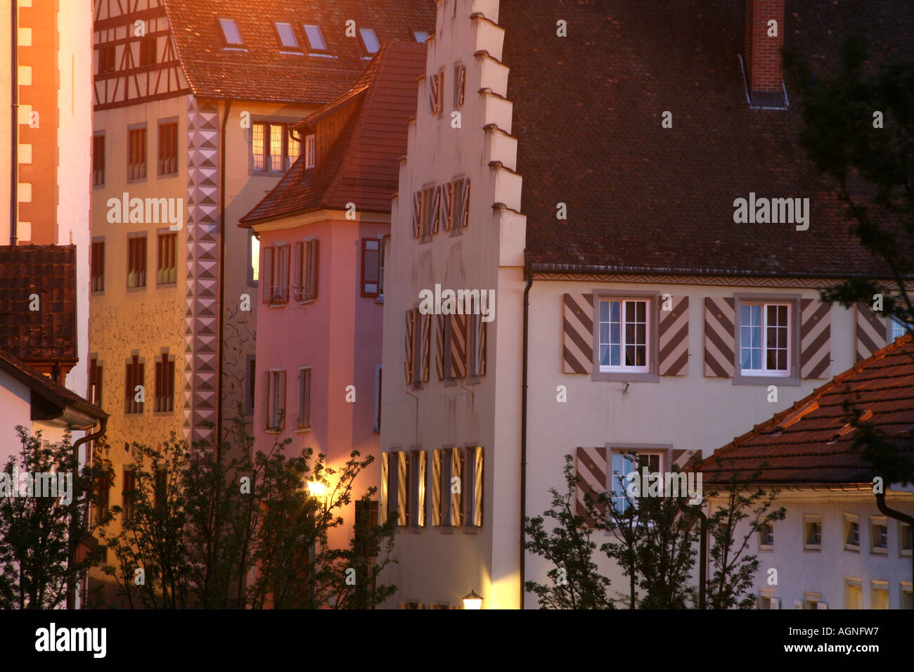 Historischen alten Stadt von Engen (Hegau, Baden-Württemberg ...