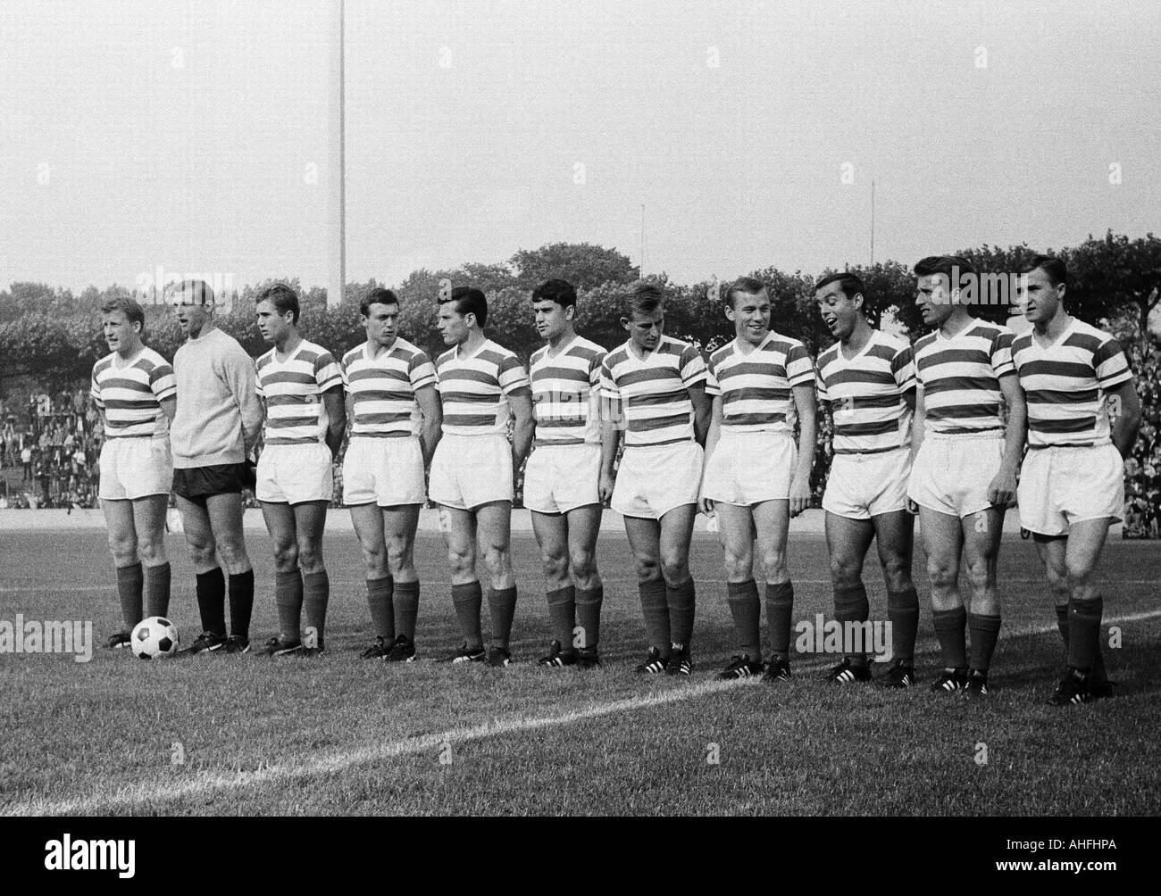 Fußball, Bundesliga, 1966/1967, Wedau-Stadion in Duisburg, MSV Duisburg ...