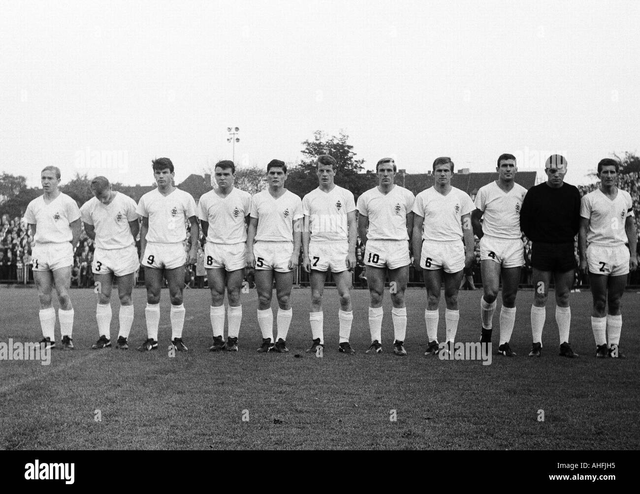 Fußball, Bundesliga, 1966/1967, Borussia Moenchengladbach gegen ...