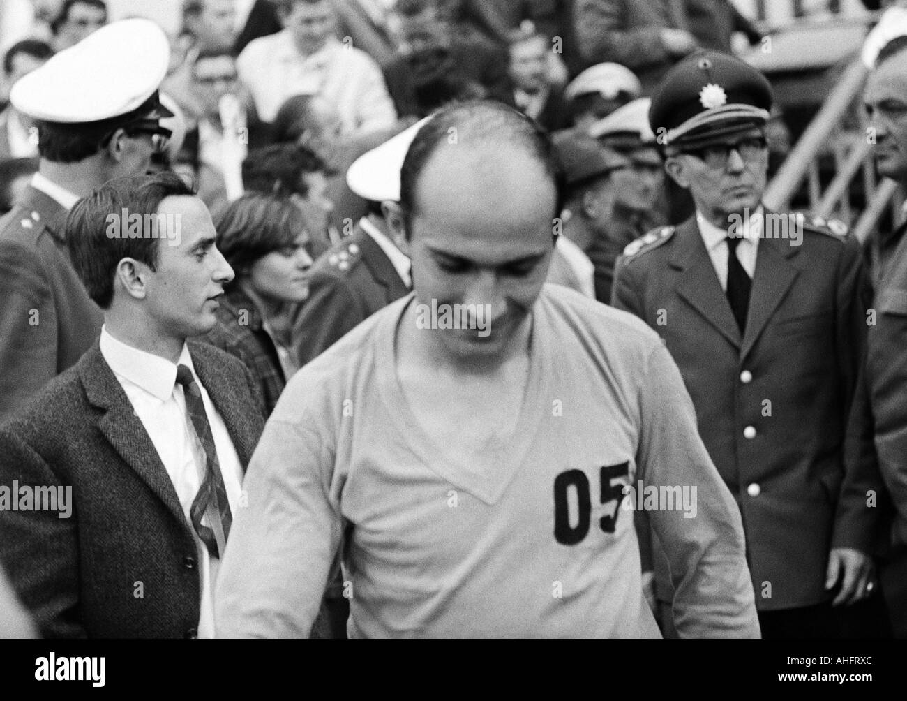 Fußball, Regionalliga 1967/1968, Förderung Spiel zur Bundesliga 1968/ ...