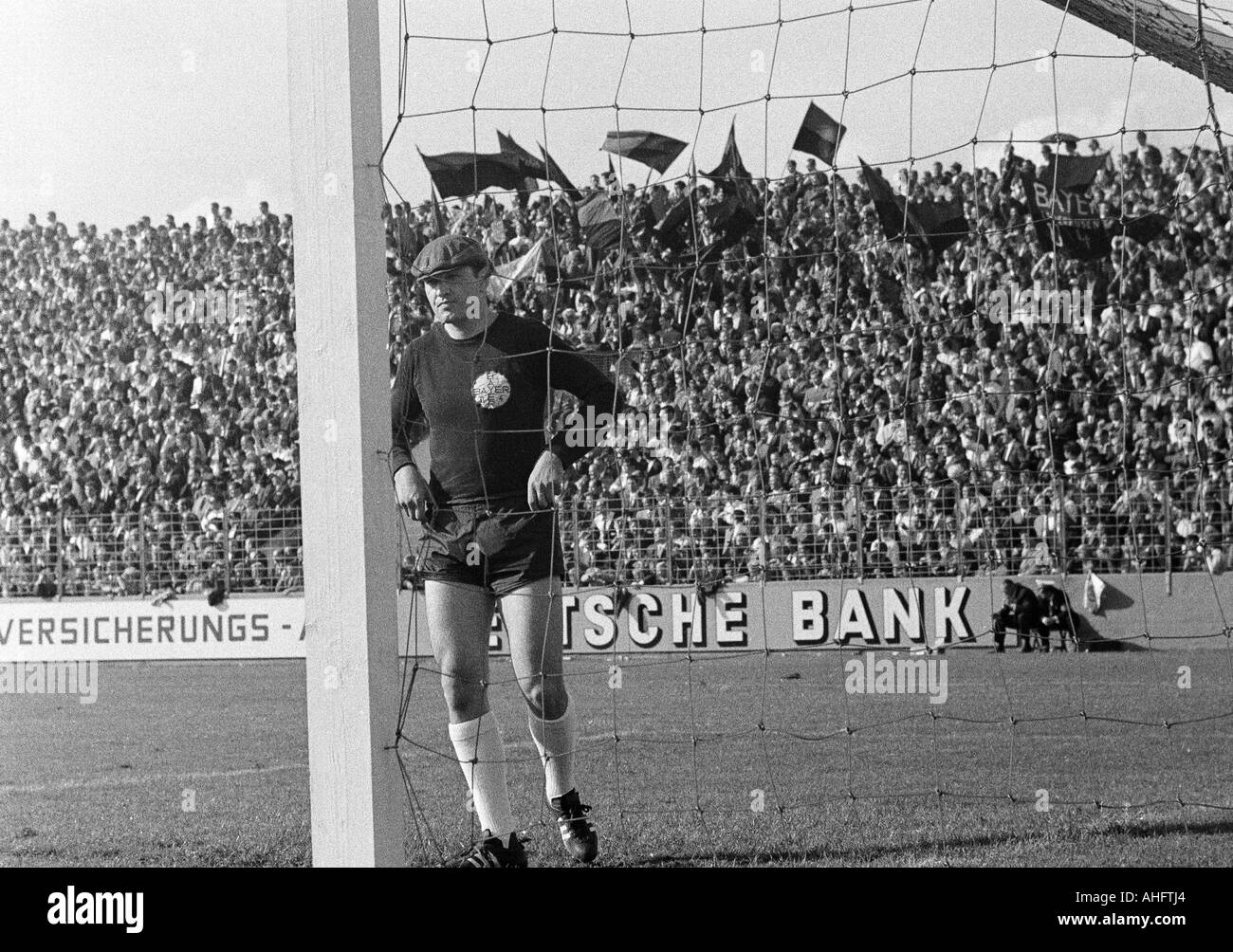 Fußball, Regionalliga West, 1968/1969, Stadion eine der Hafenstrasse in ...