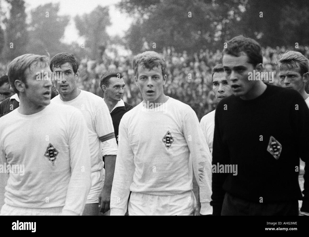 Fußball, Bundesliga, 1967/1968, FC Schalke 04 gegen Borussia ...