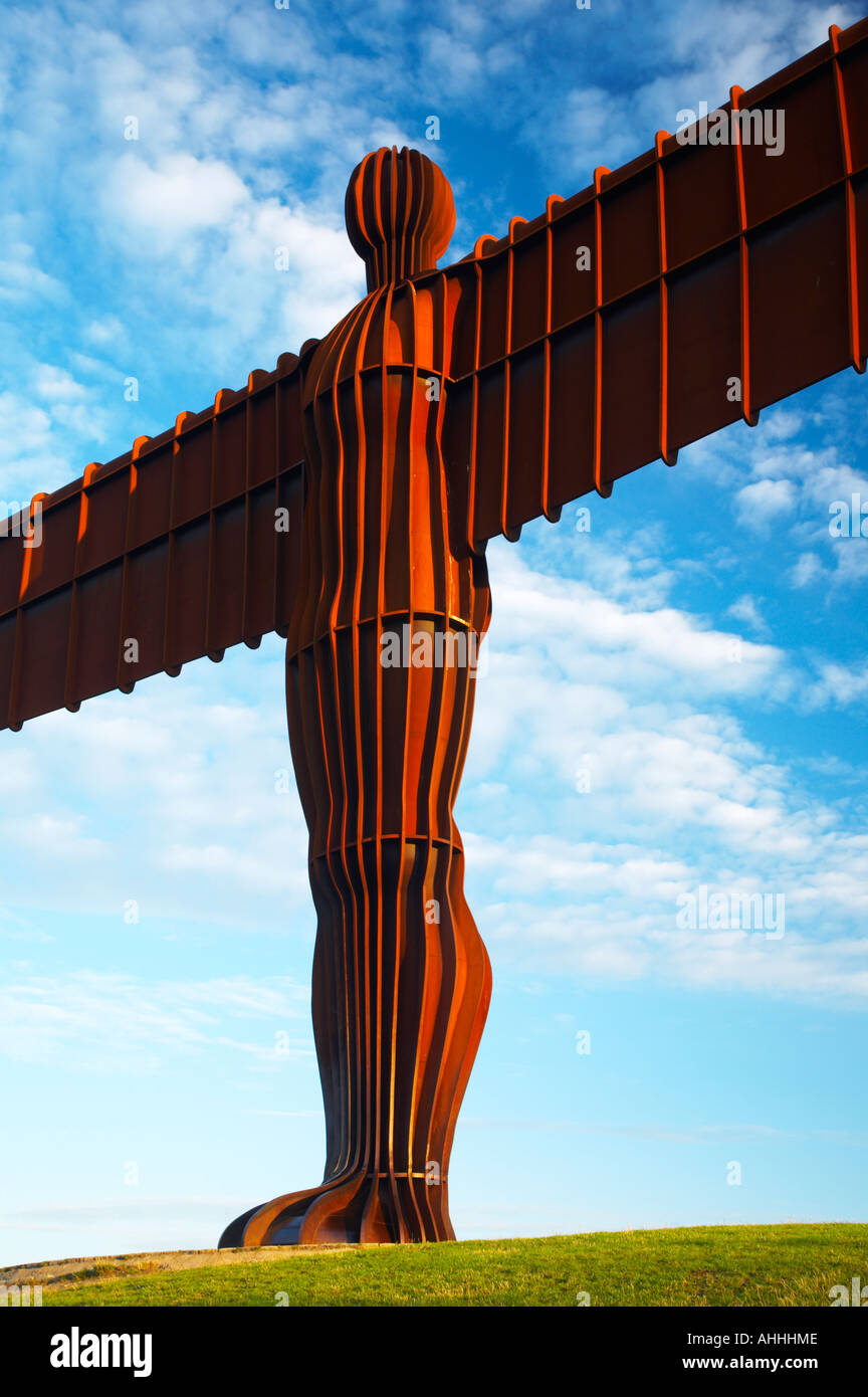 England, Tyne and Wear, Angel of the North. Der Engel der nördlichen ...