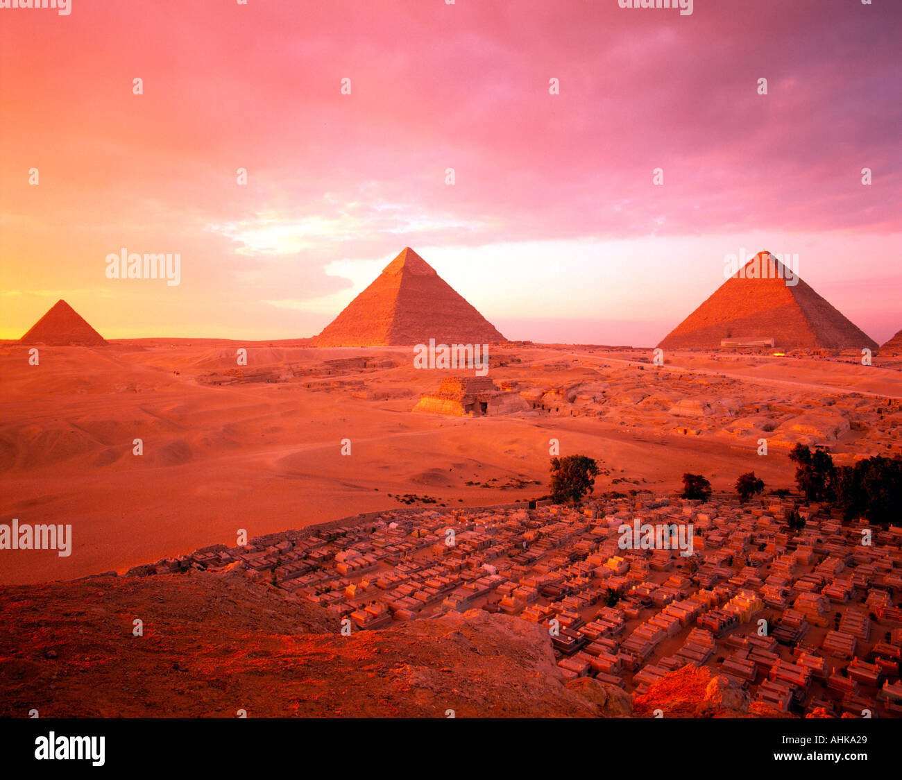 Pyramiden, Gizeh, Ägypten Stockfotografie - Alamy