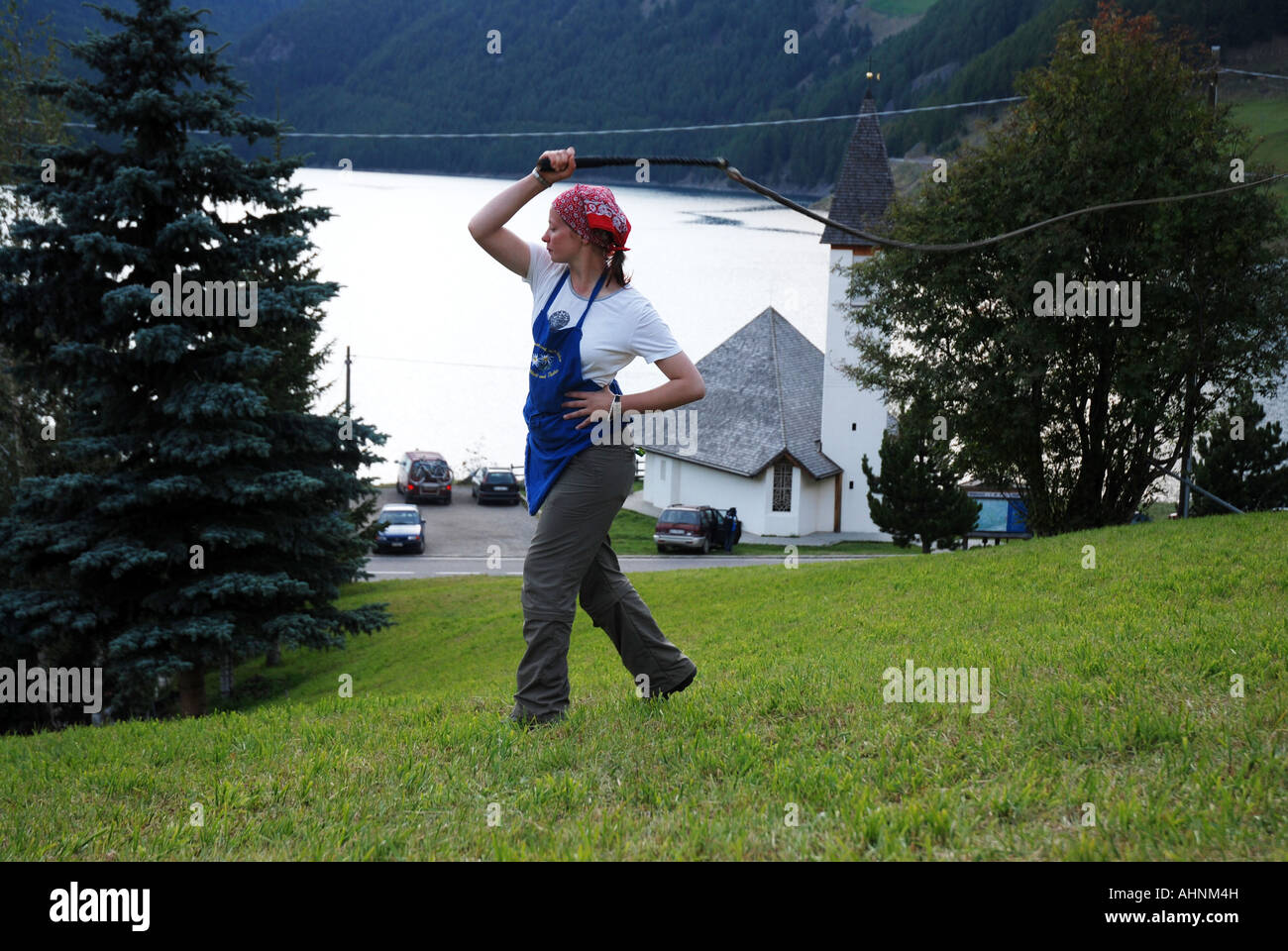 Woman with whip -Fotos und -Bildmaterial in hoher Auflösung – Alamy