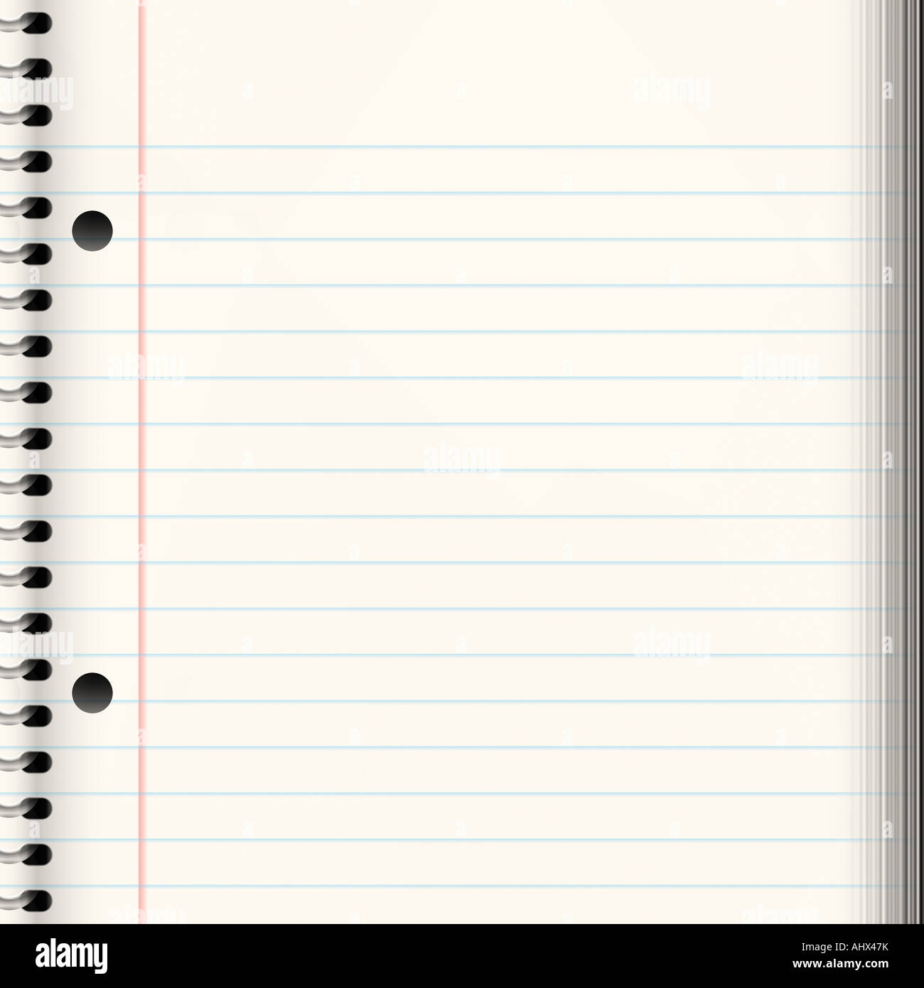 Liniertes papier -Fotos und -Bildmaterial in hoher Auflösung – Alamy