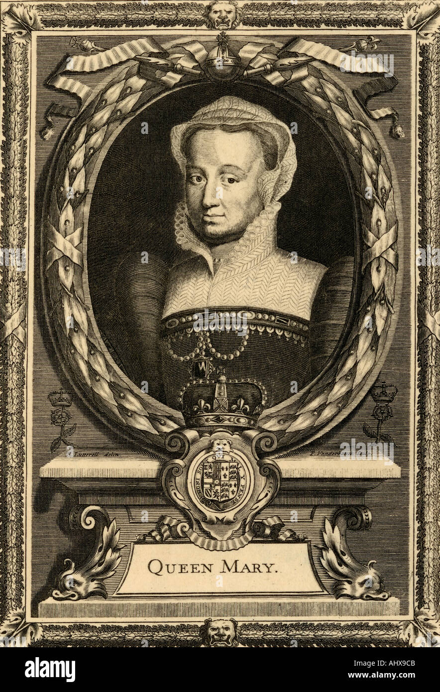 Mary I Queen Of England 15161558 Mary Tudor Bloody Mary Queen Mary I