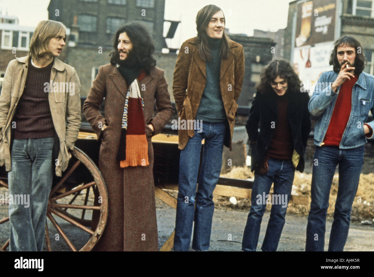 FLEETWOOD MAC - UK-Gruppe etwa 1968 von linken Danny Kirwin, Peter ...