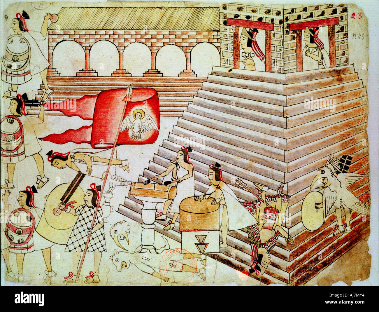 Conquest of tenochtitlan Stockfotos und -bilder Kaufen - Alamy