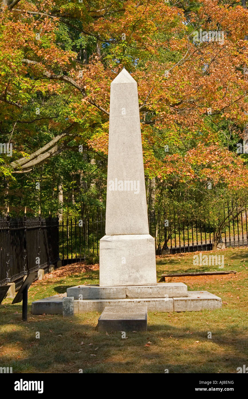 Thomas Jefferson Grab Stockfotos und -bilder Kaufen - Alamy