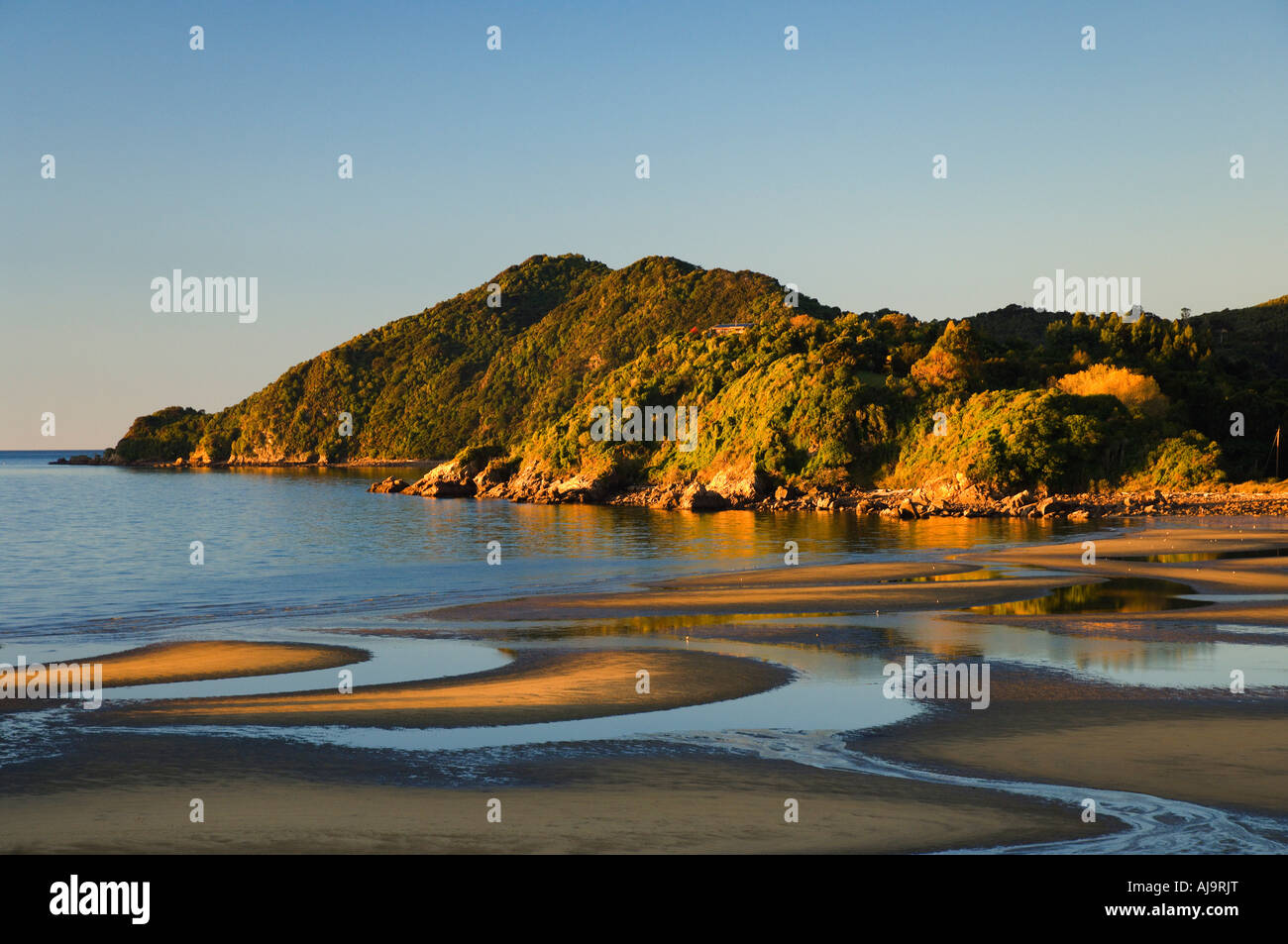 Strand an der wainui bucht -Fotos und -Bildmaterial in hoher Auflösung ...