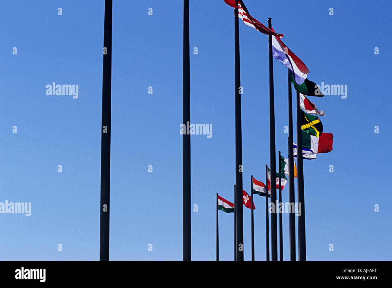 International flaggen -Fotos und -Bildmaterial in hoher Auflösung – Alamy