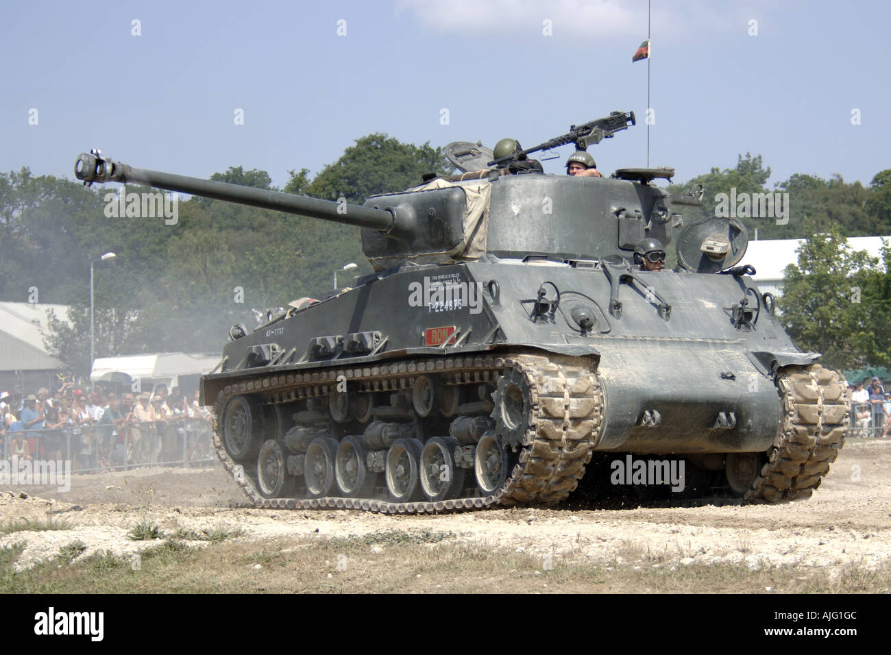 Amerikanischer M4a1 Sherman Tank Stockfotos und -bilder Kaufen - Alamy