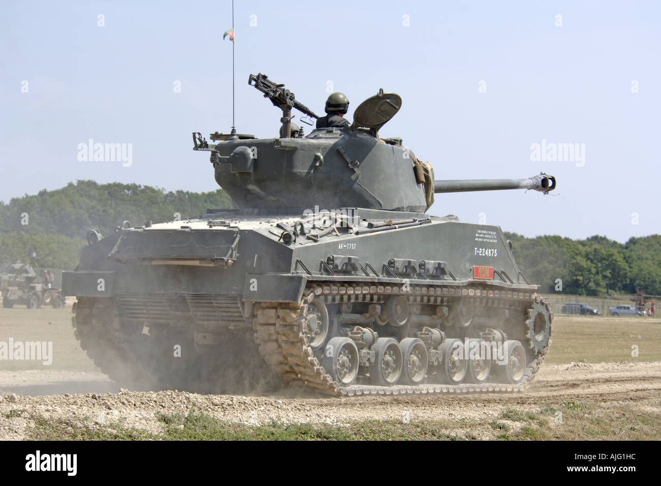 Amerikanischer m4a1 sherman tank -Fotos und -Bildmaterial in hoher ...