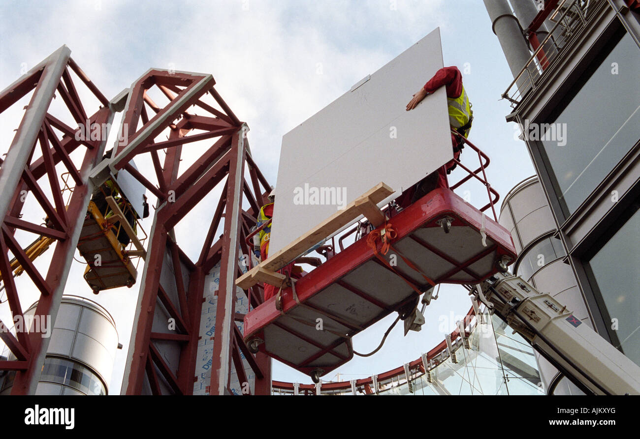 Bau der vier Channel 4 im HQ London Stockfotografie - Alamy