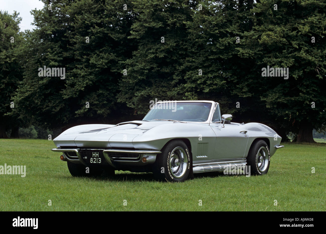 Chevrolet Corvette Stingray Cabrio des Jahres 1967. Schlüsselwörter der ...