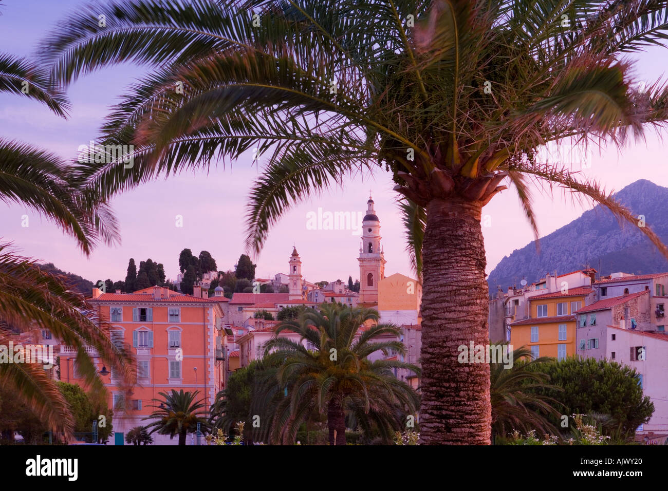Frankreich-Cote d ' Azur Menton Stockfotografie - Alamy