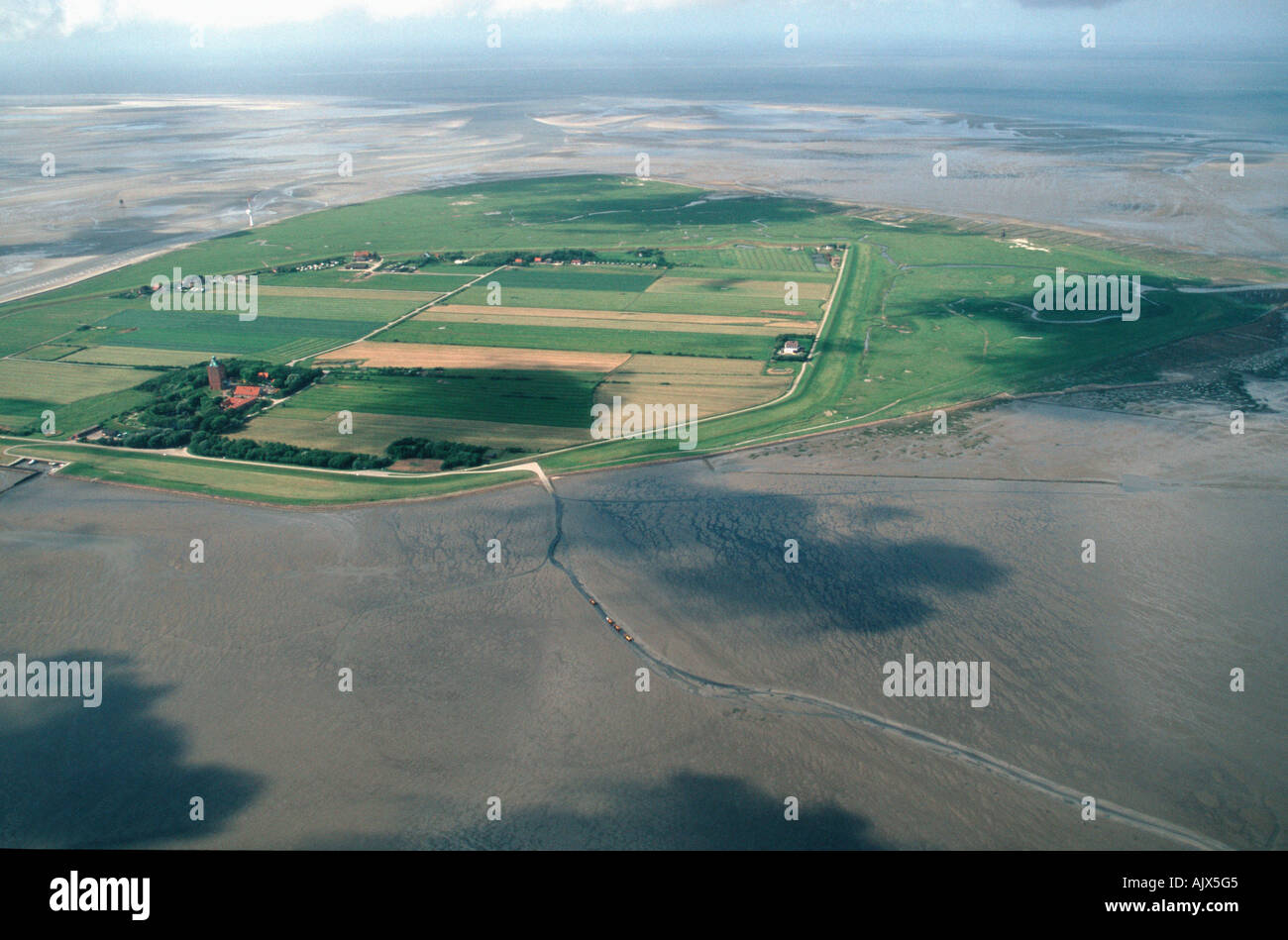 Insel Neuwerk / Insel Neuwerk Stockfotografie - Alamy