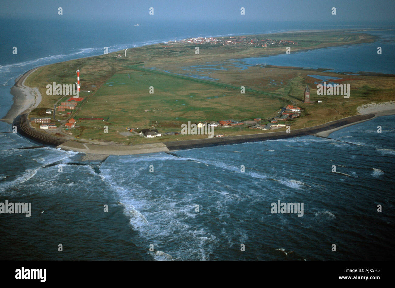 Insel Wangerooge / Insel Wangerooge Stockfotografie - Alamy