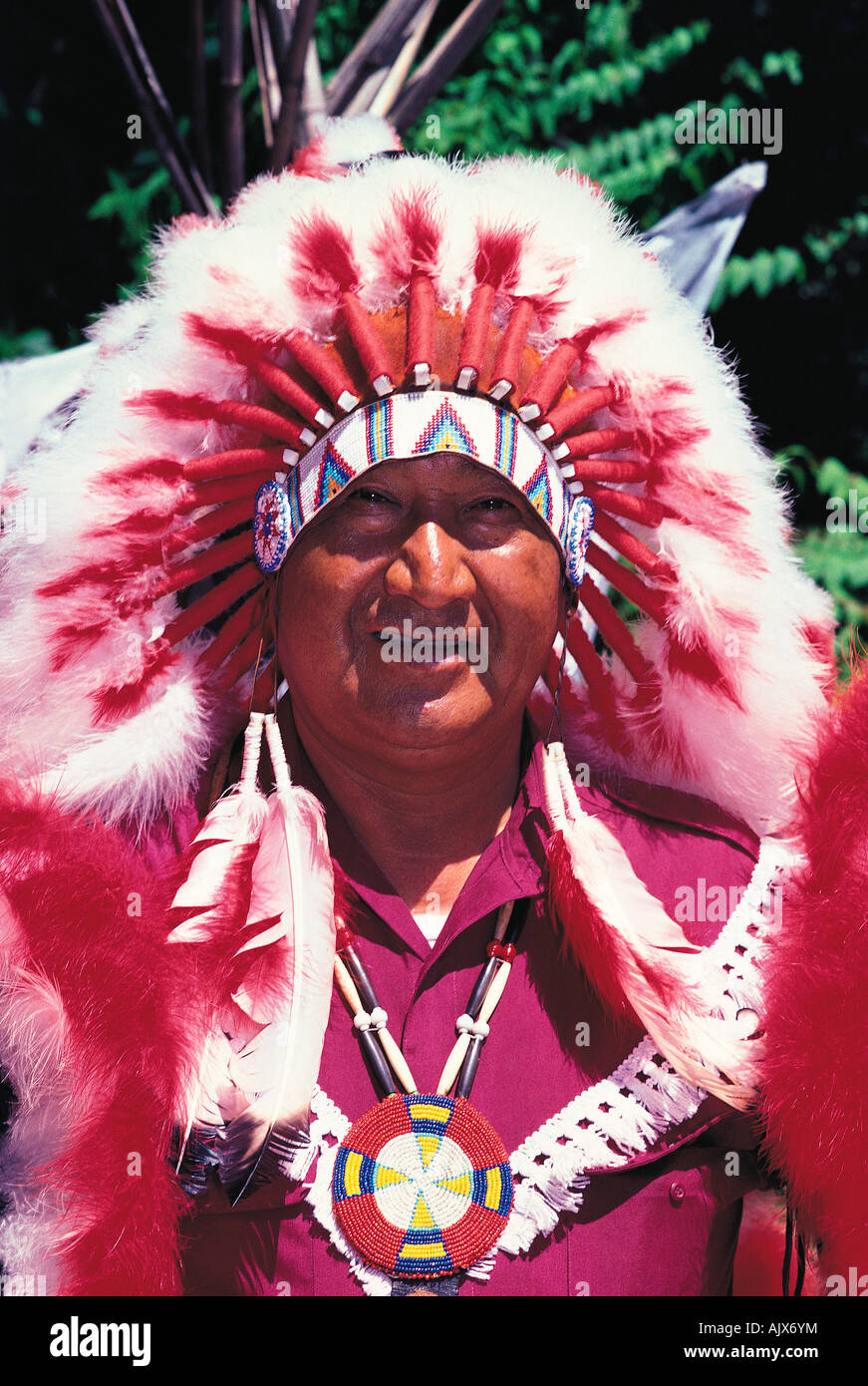 Native American Chief Stockfotos und -bilder Kaufen - Alamy