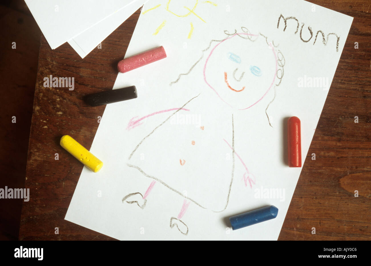 Crayon drawing -Fotos und -Bildmaterial in hoher Auflösung – Alamy