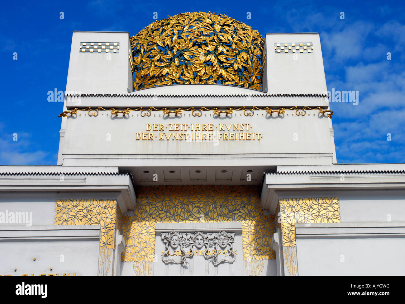 Das Gebäude der Secession Jugendstil Tempel der Kunst Wien Österreich ...