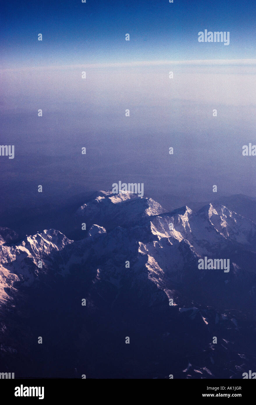 Schweiz. Bern. Alpen. Luftaufnahme Stockfotografie - Alamy