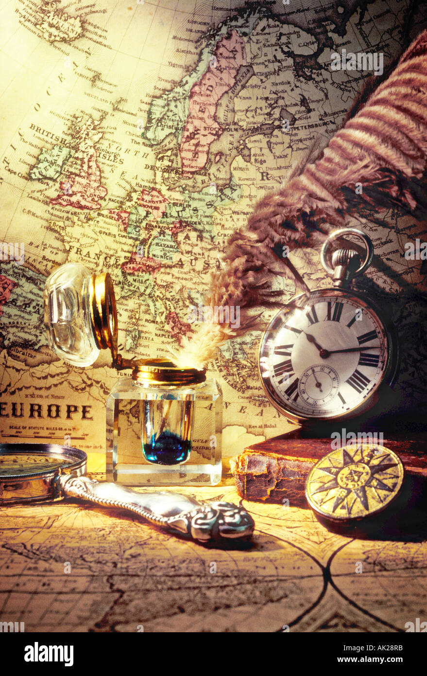 Antike Landkarten Stockfotos und -bilder Kaufen - Alamy