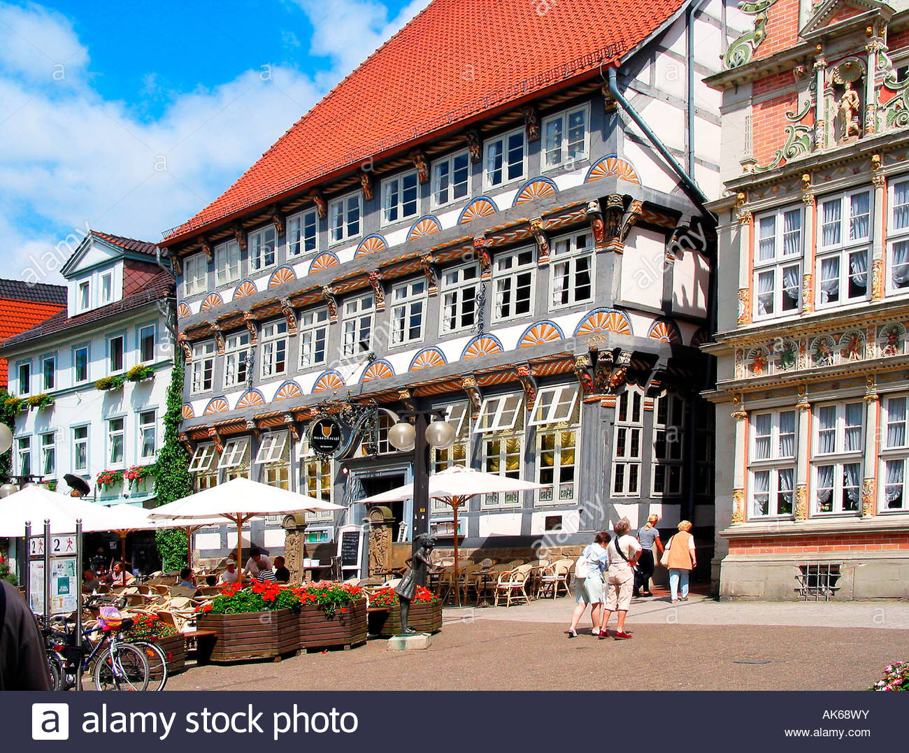 Architecture Hamelin Germany Stockfotos & Architecture Hamelin Germany ...