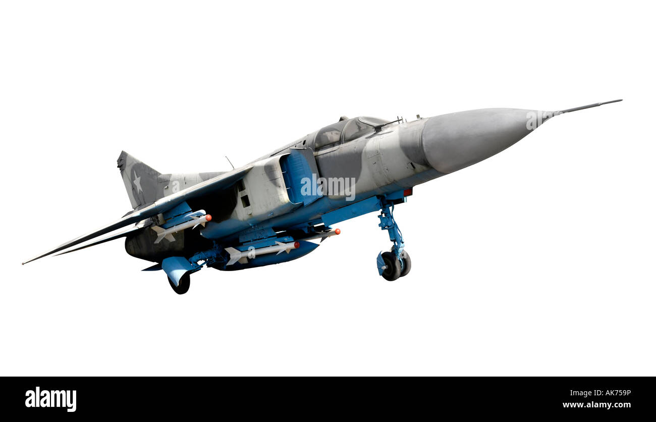 Soviet mig 23 jet fighter -Fotos und -Bildmaterial in hoher Auflösung ...