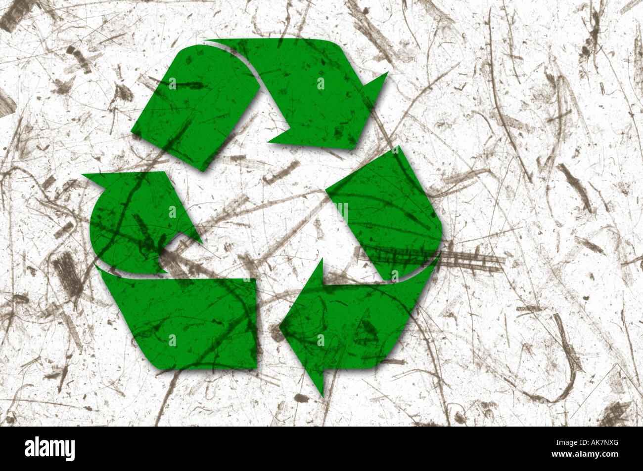 ZEICHEN AUF PAPIER TEXTUR HINTERGRUND ZU RECYCELN Stockfotografie - Alamy