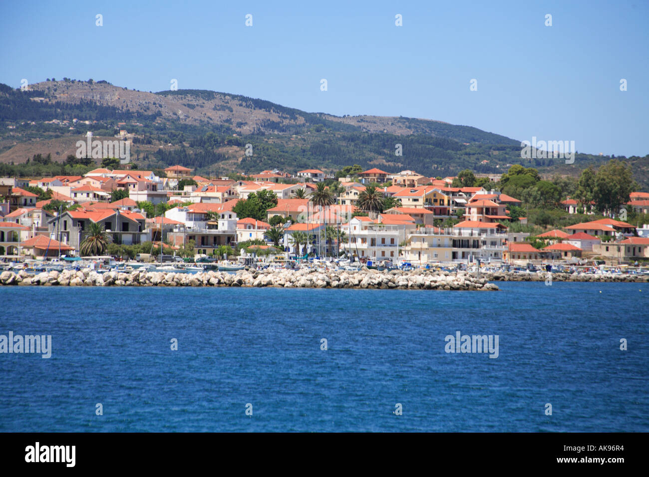 Kefalonia lixouri town square greek -Fotos und -Bildmaterial in hoher ...