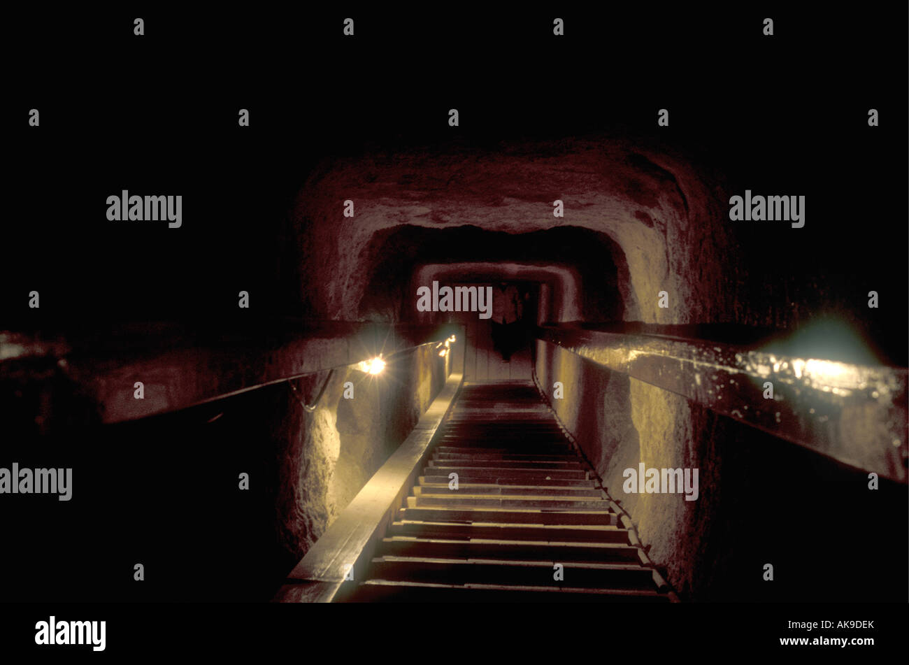 Pyramid Cheops Chamber Stockfotos und -bilder Kaufen - Alamy