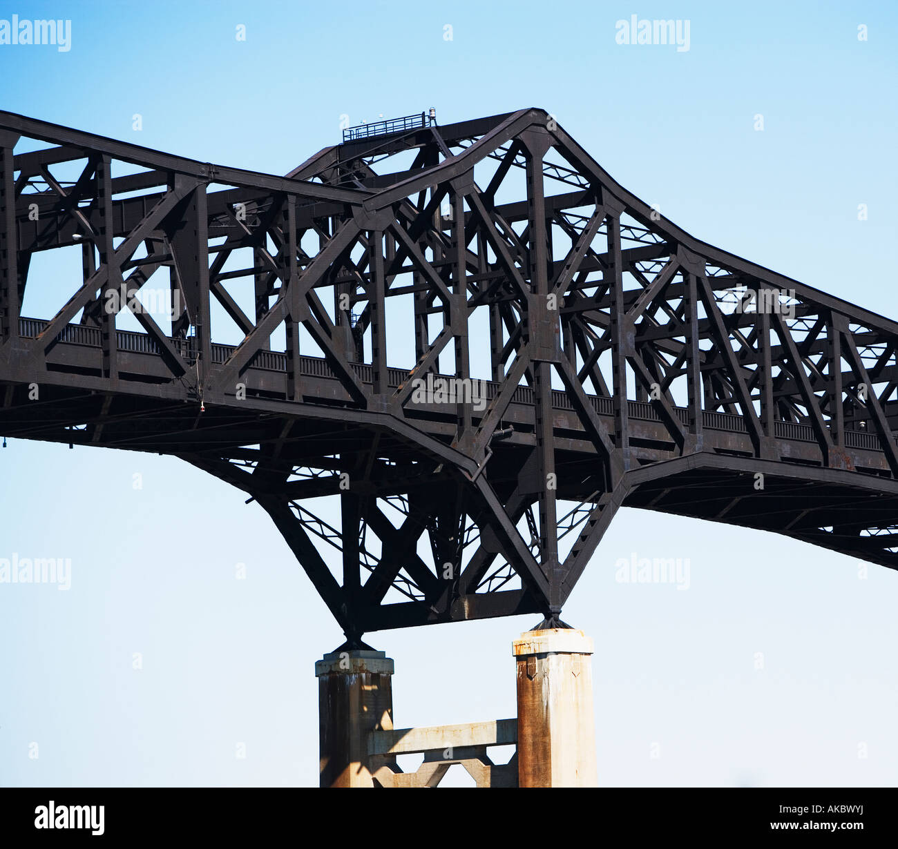 Amerika, Arch, Architektur, Balken, schwarz, blau, Brücke, Design ...